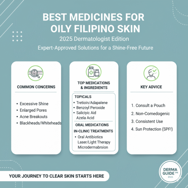 Best Medicines for Oily Skin Philippines | palmerwellnesshub